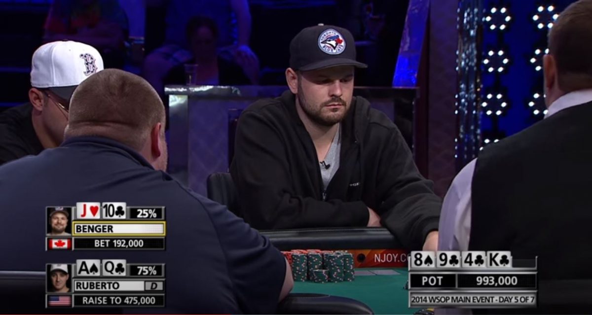 WSOP 2014: Benger-Ruberto, una mano in cui non servono le carte! [VIDEO ...