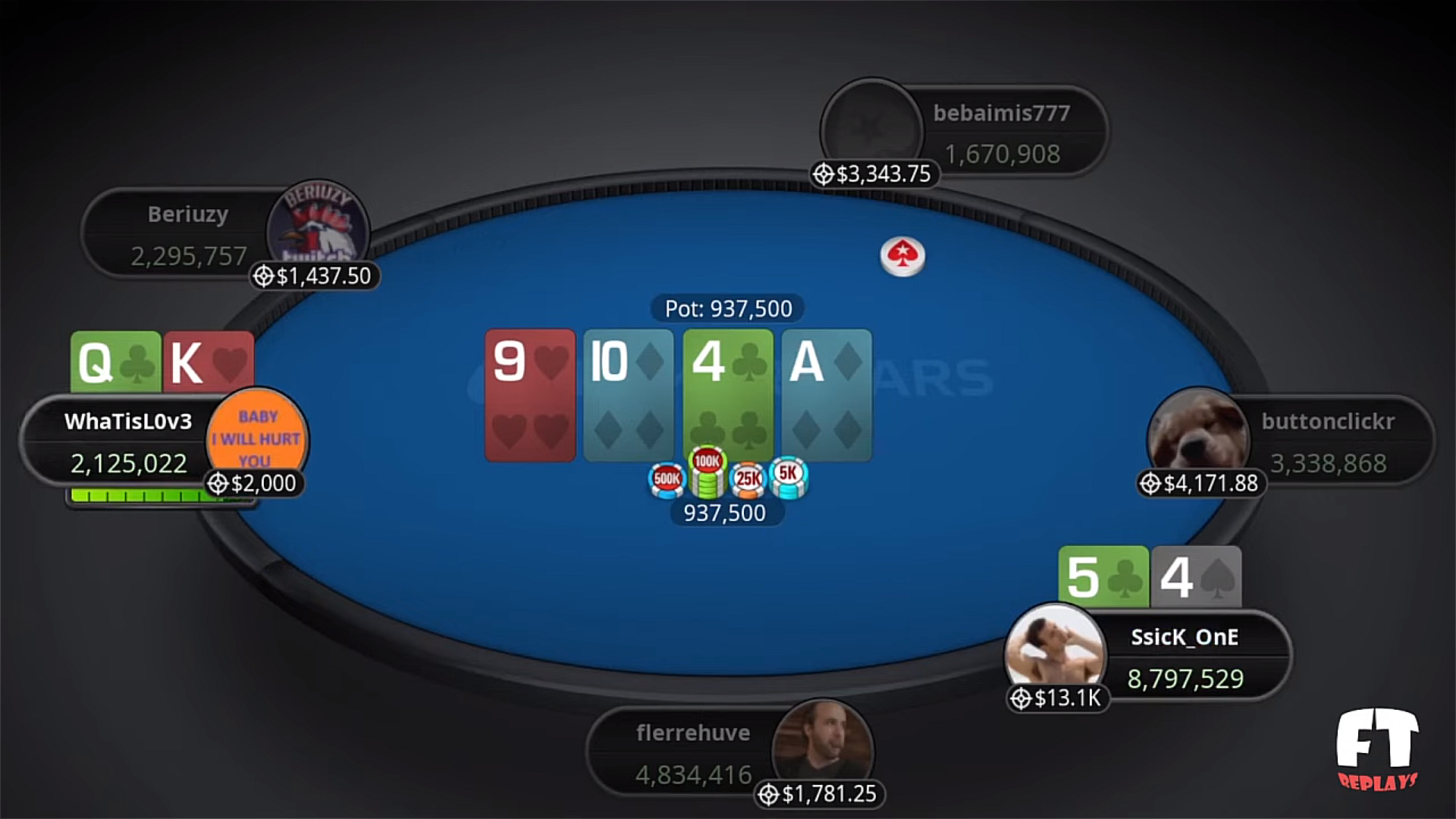 A carte scoperte: Enrico Camosci al tavolo finale Sunday High Roller ...